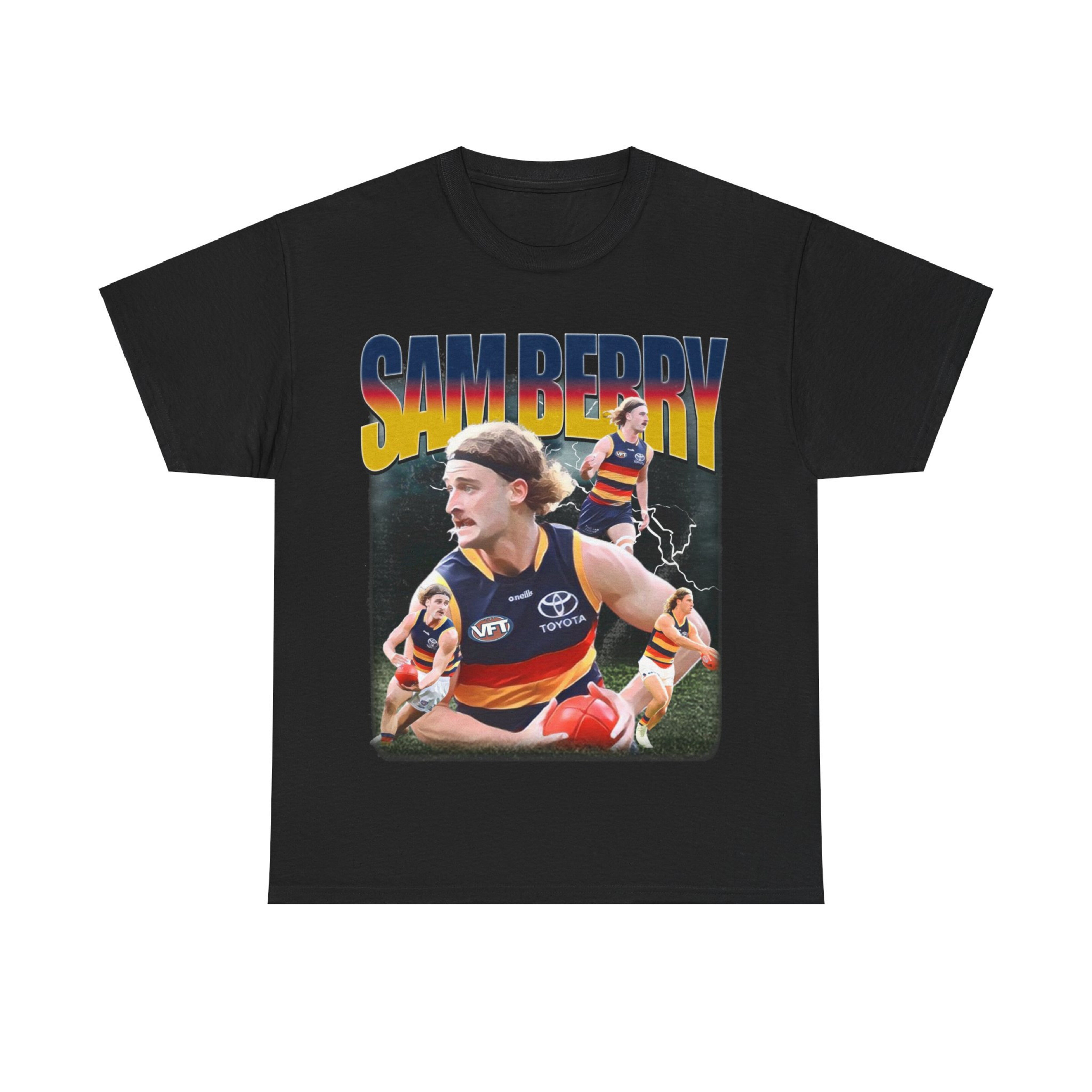 Vintage AFL T-shirt | Sam Berry Adelaide Crows | 90s Inspired t shirt | Australian Rules ...