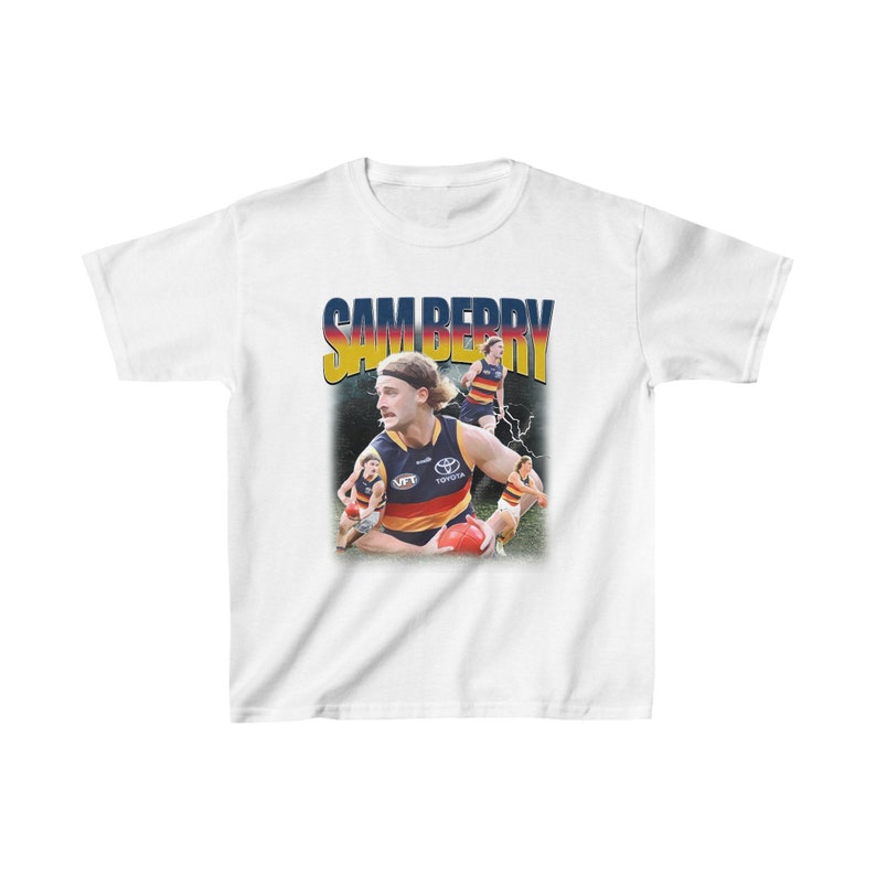 Vintage AFL T-shirt | Sam Berry Adelaide Crows | 90s Inspired t shirt ...