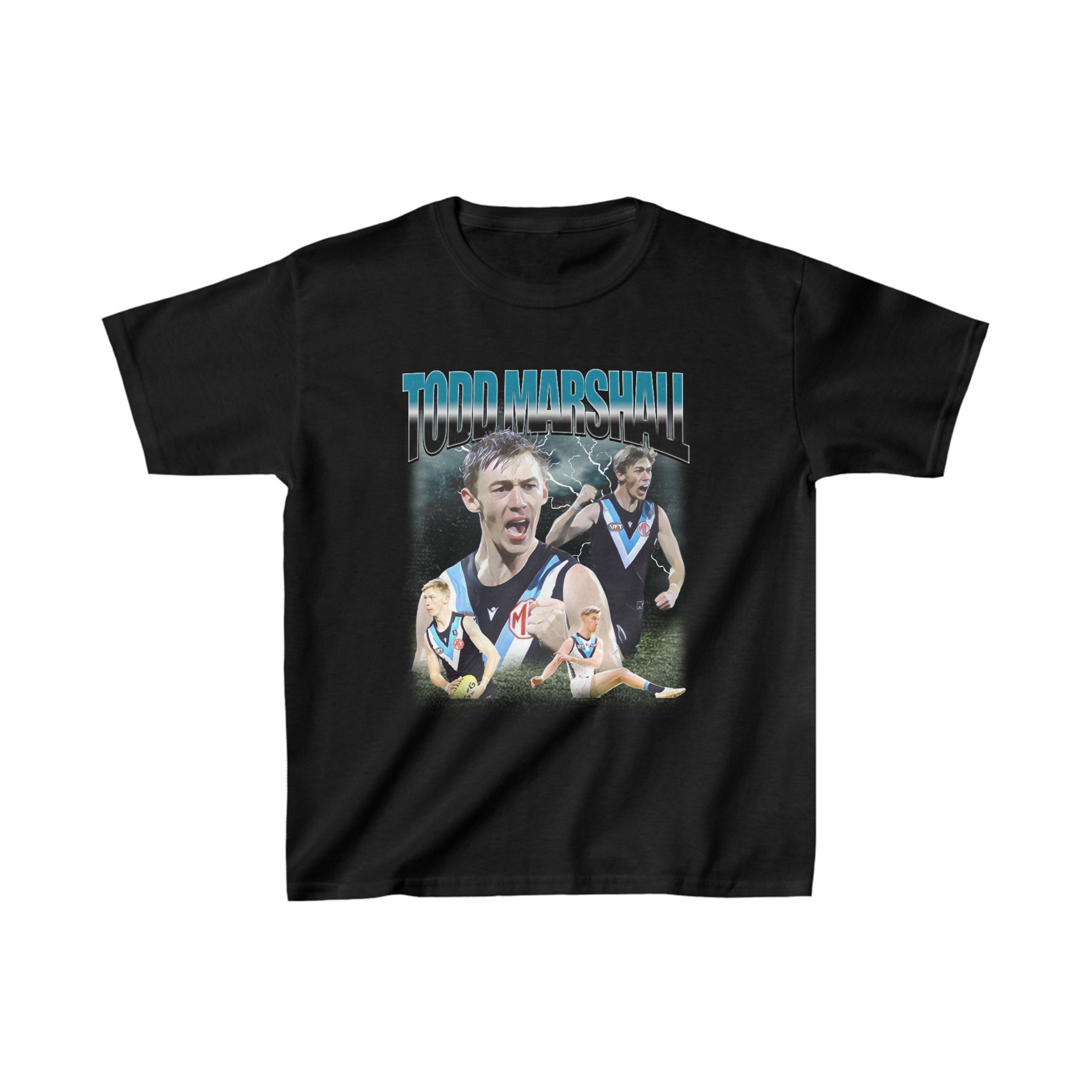 Vintage AFL T-shirt | Todd Marshall Port Adelaide | 90s Inspired t ...