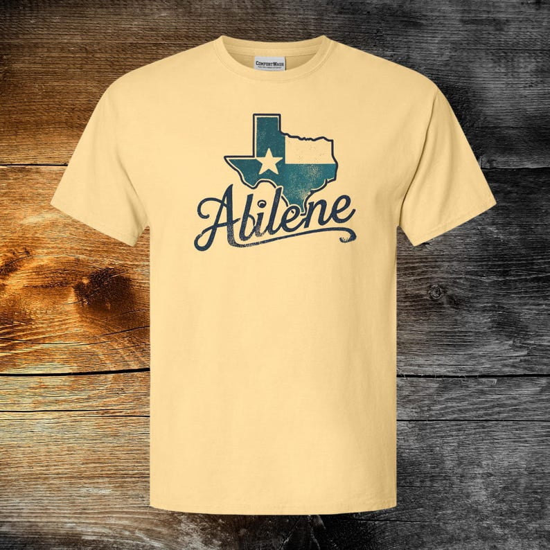 Vintage Abilene Texas Tee Vintage Style Souvenir Southwest Casual Texas ...
