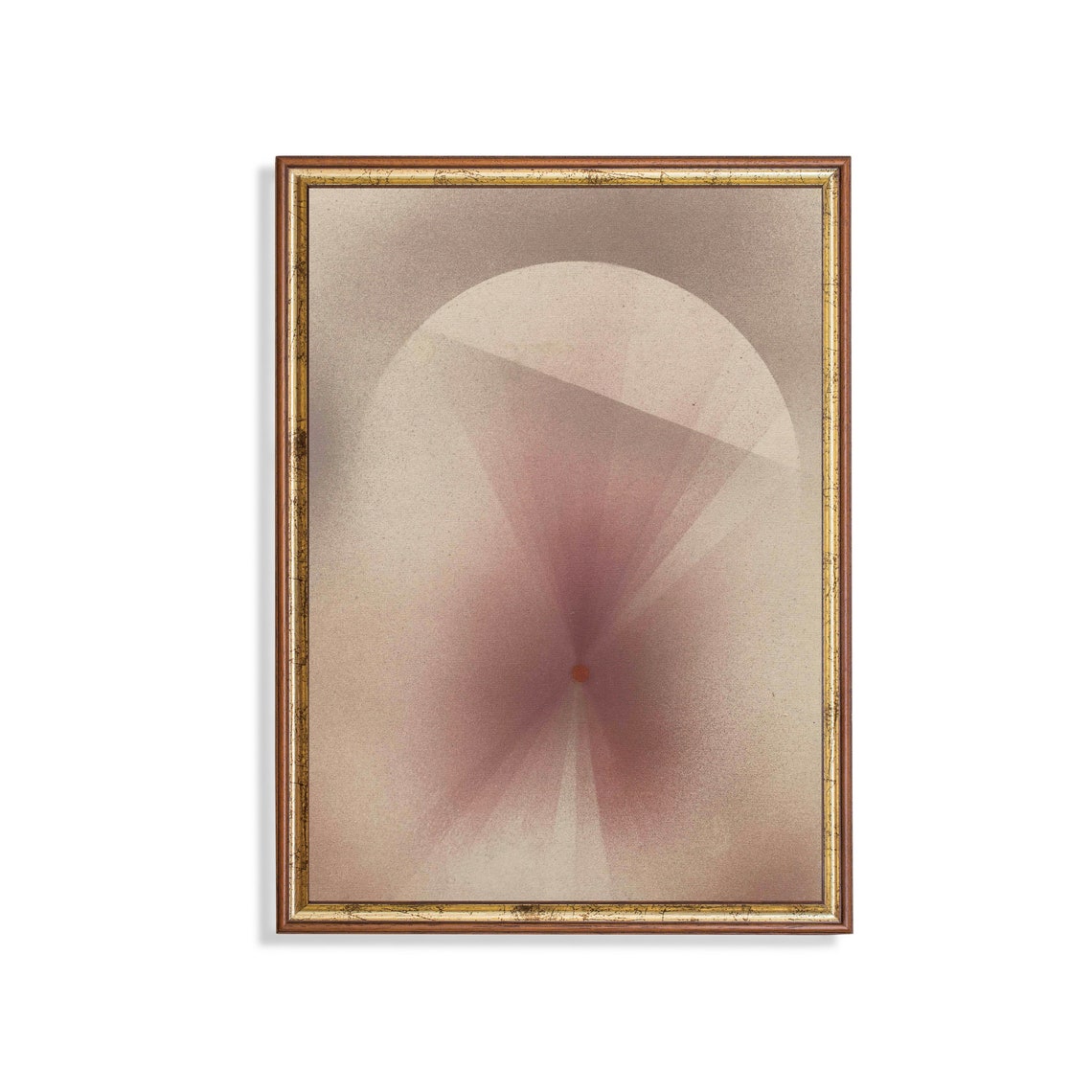 Vintage Abstract Poster Zenith Horizon Fine Art UNFRAMED Poster, Wall ...