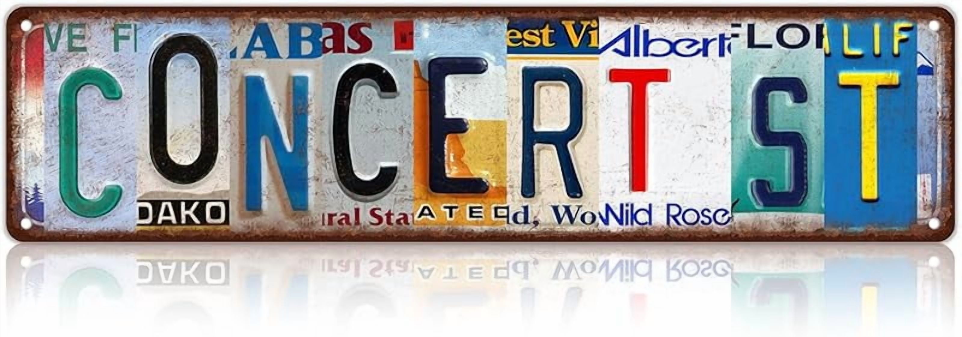Vintage Adhd Ave Wall Decor Street Signs Metal Tin Signs 16 x 4 Inches ...