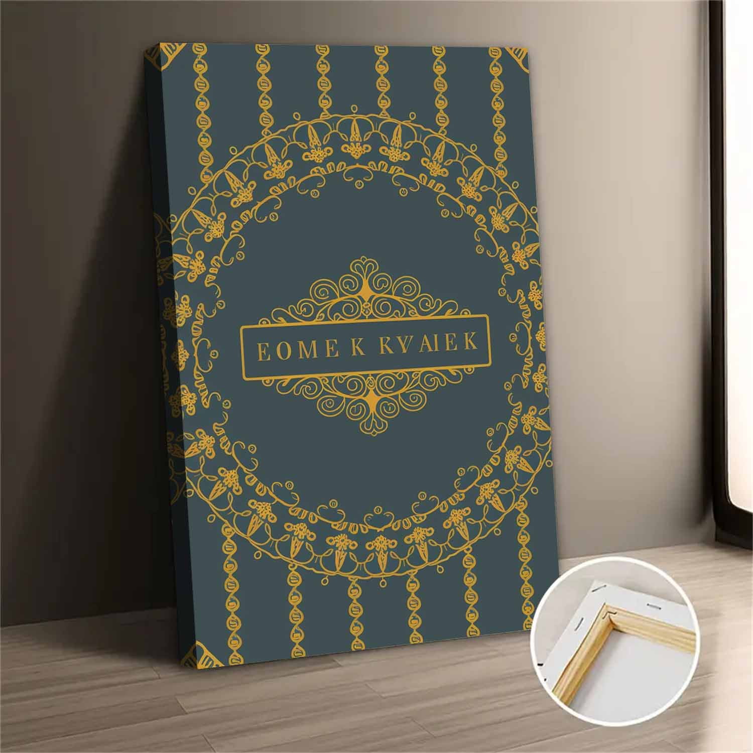 Vintage Aesthetic Abstract Canvas Wall Art Print - Walmart.com