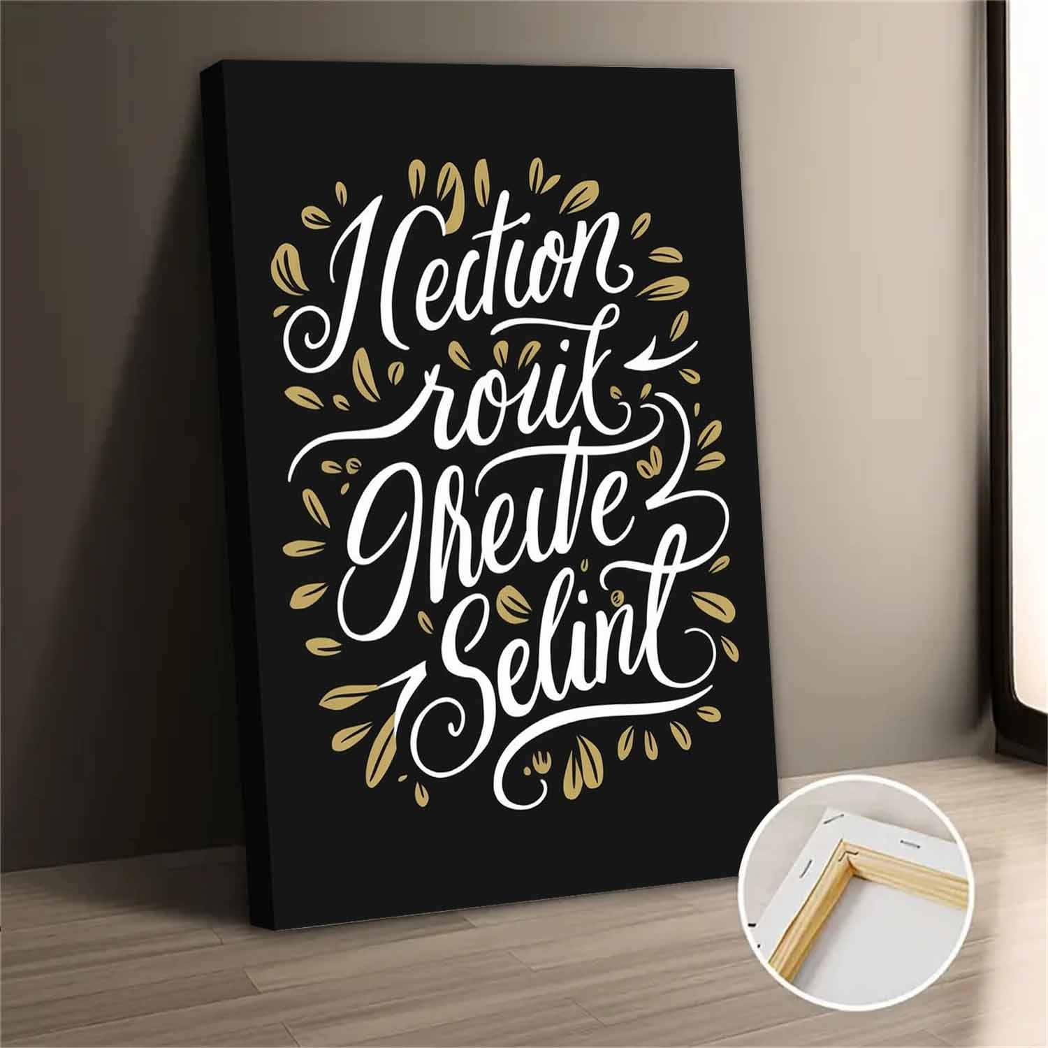 Vintage Aesthetic Wall Art Canvas Print For Bedroom - Walmart.com