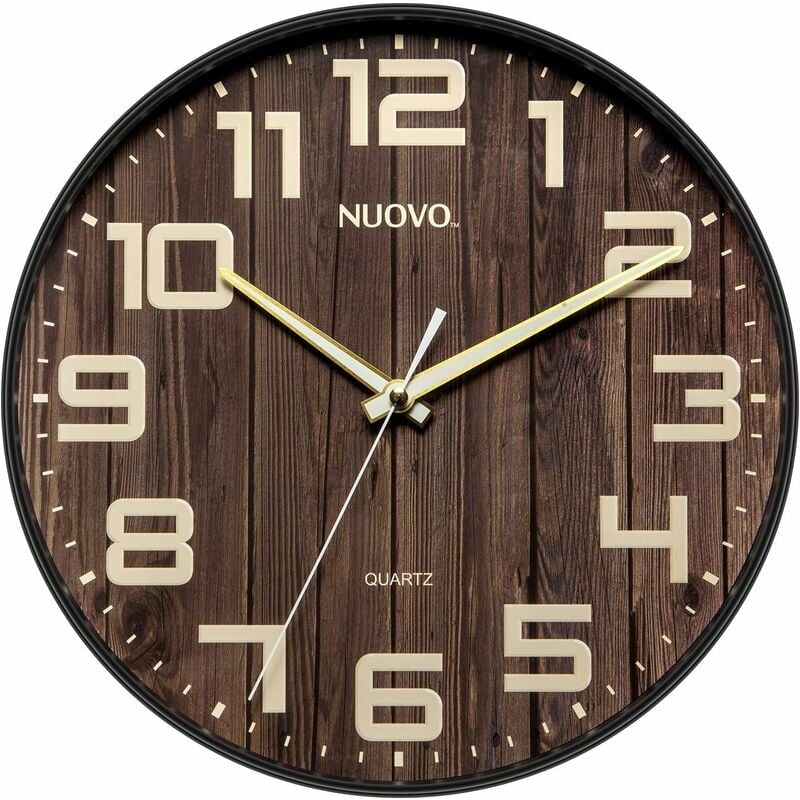Vintage Aesthetics Clock, Easy To Read Display With Rustic Farmhouse ...