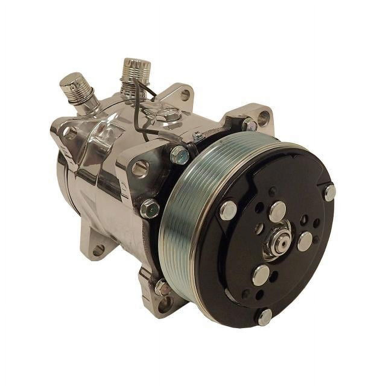 Vintage Air 04808-VMQ Sanden Air Conditioning Compressors, Polished ...