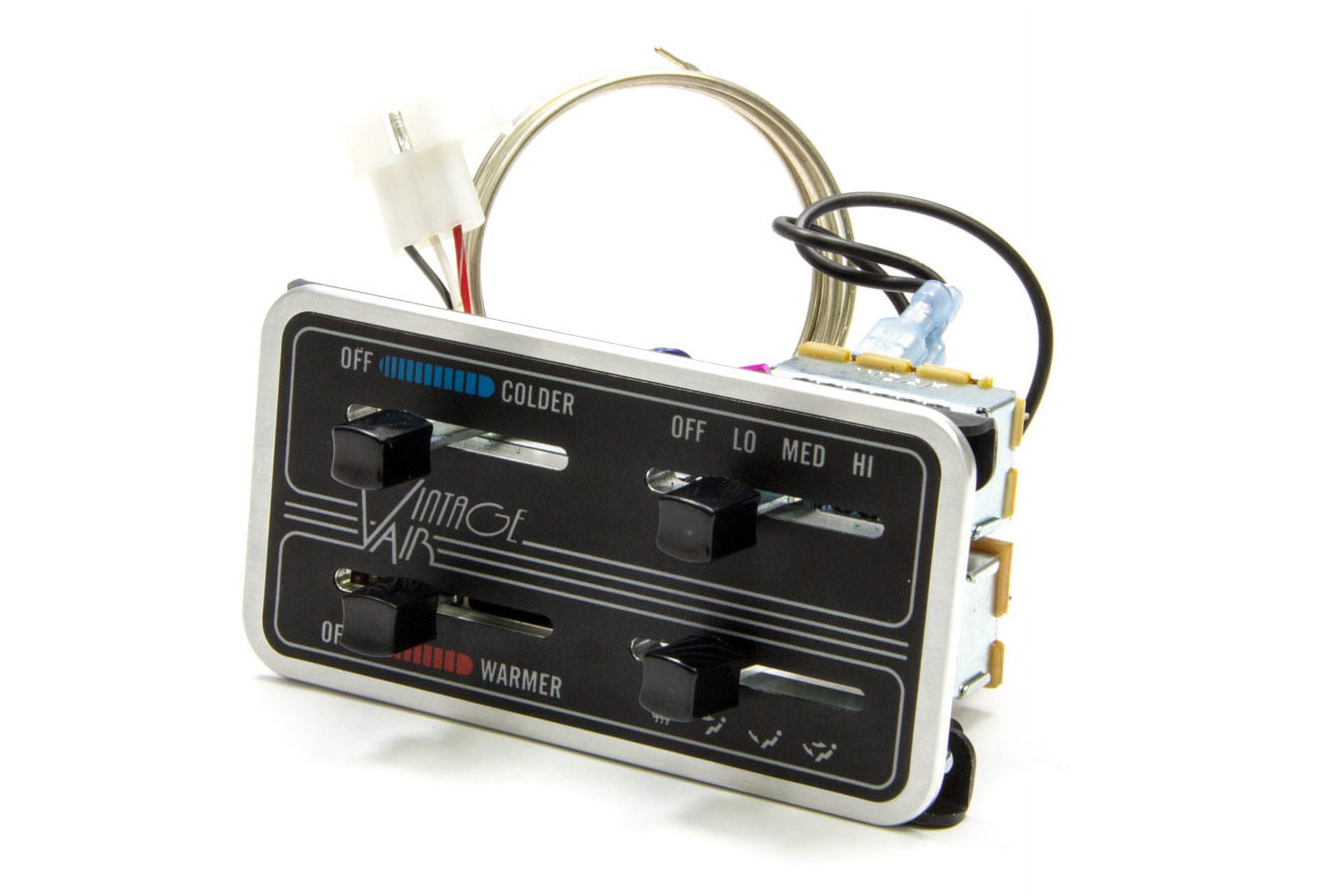 Vintage Air 49110-SHQ 4-Lever Control Panel - Walmart.com