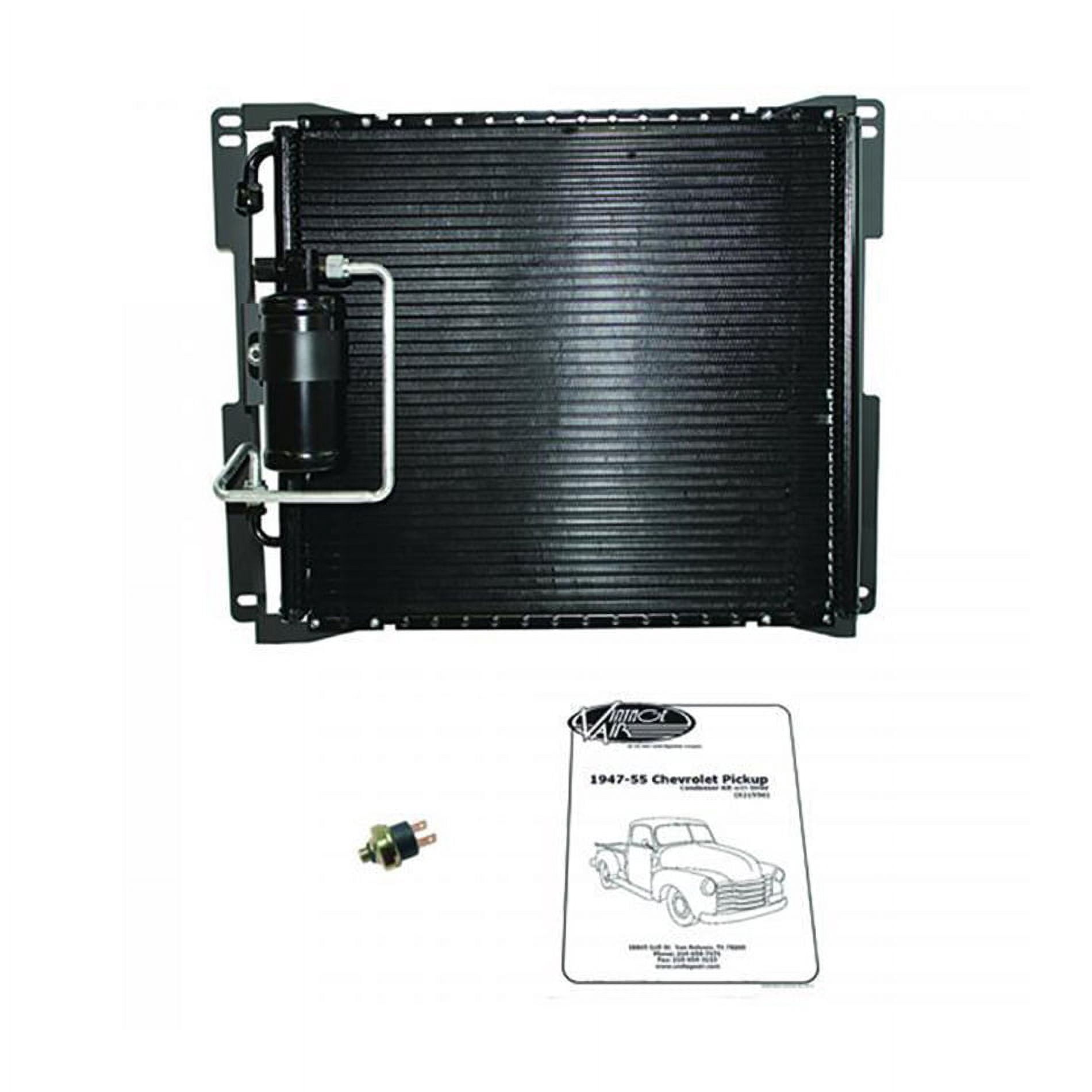Vintage Air 021550 Horizontal SuperFlow Condenser Kit 1947-1954 Chevy ...