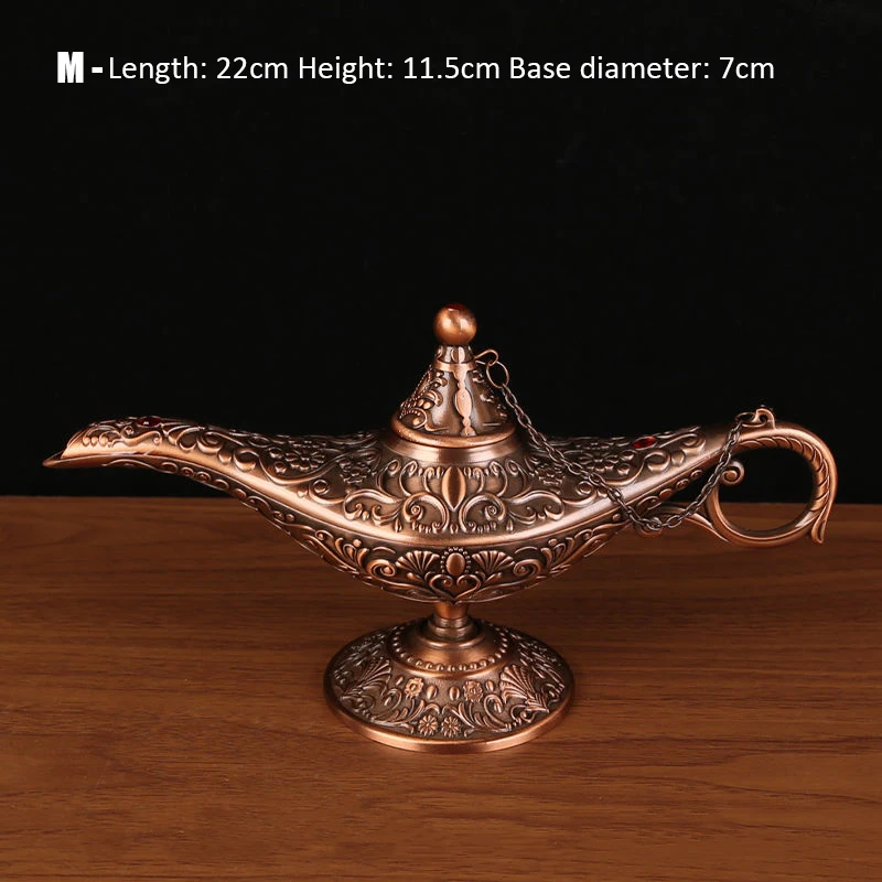 Vintage Aladdin Magic Lamp Ornaments Classic Aladdin Magic Genie ...