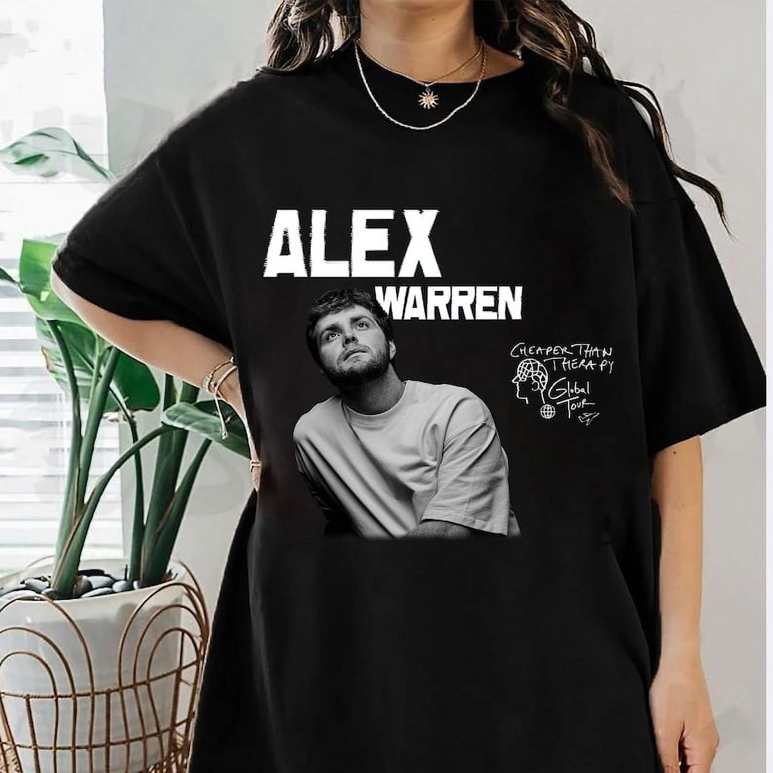 Vintage Alex Warren Tour 2025, Unisex T-Shirt, Tour Music 2025 All Size ...