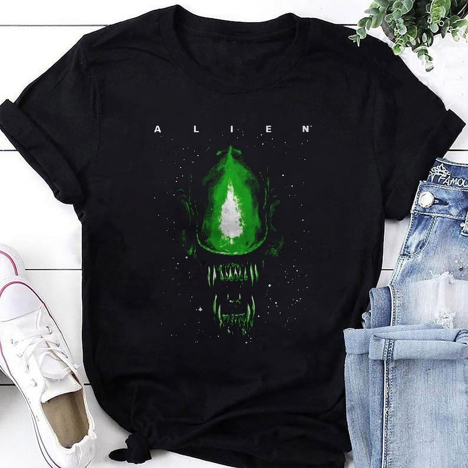Vintage Alien Xenomorph T-Shirt, Aliens Xenomorph Shirt Fan Gift ...