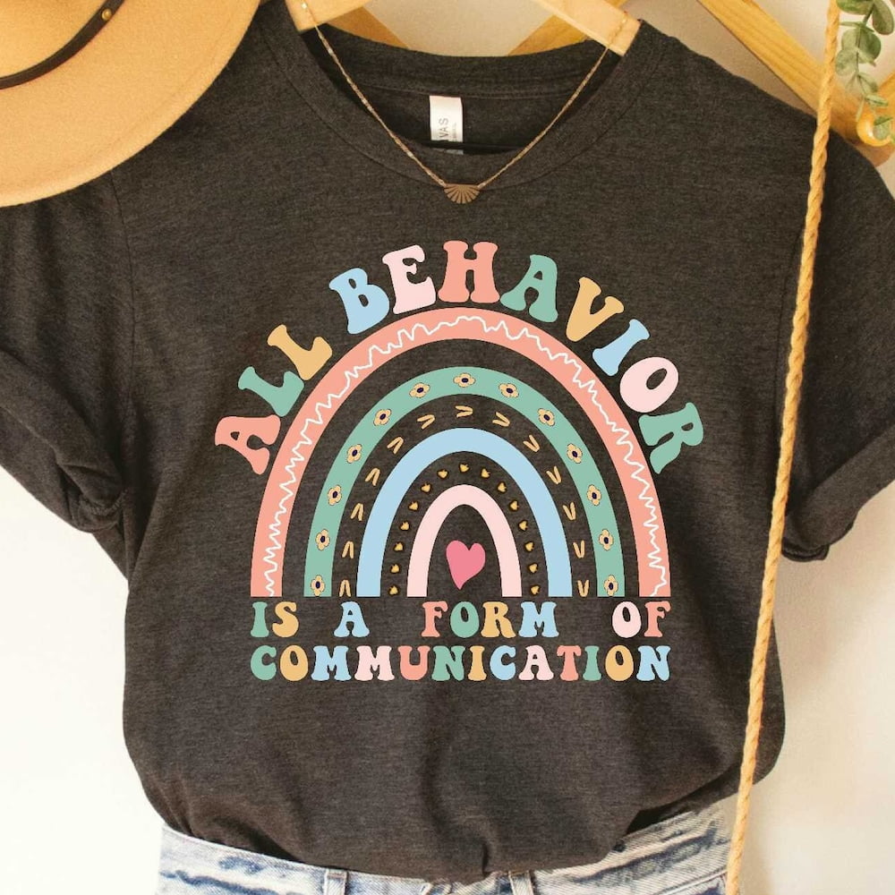 Vintage All Behavior Is A Form Of Communication, Behavioral Therapist ...
