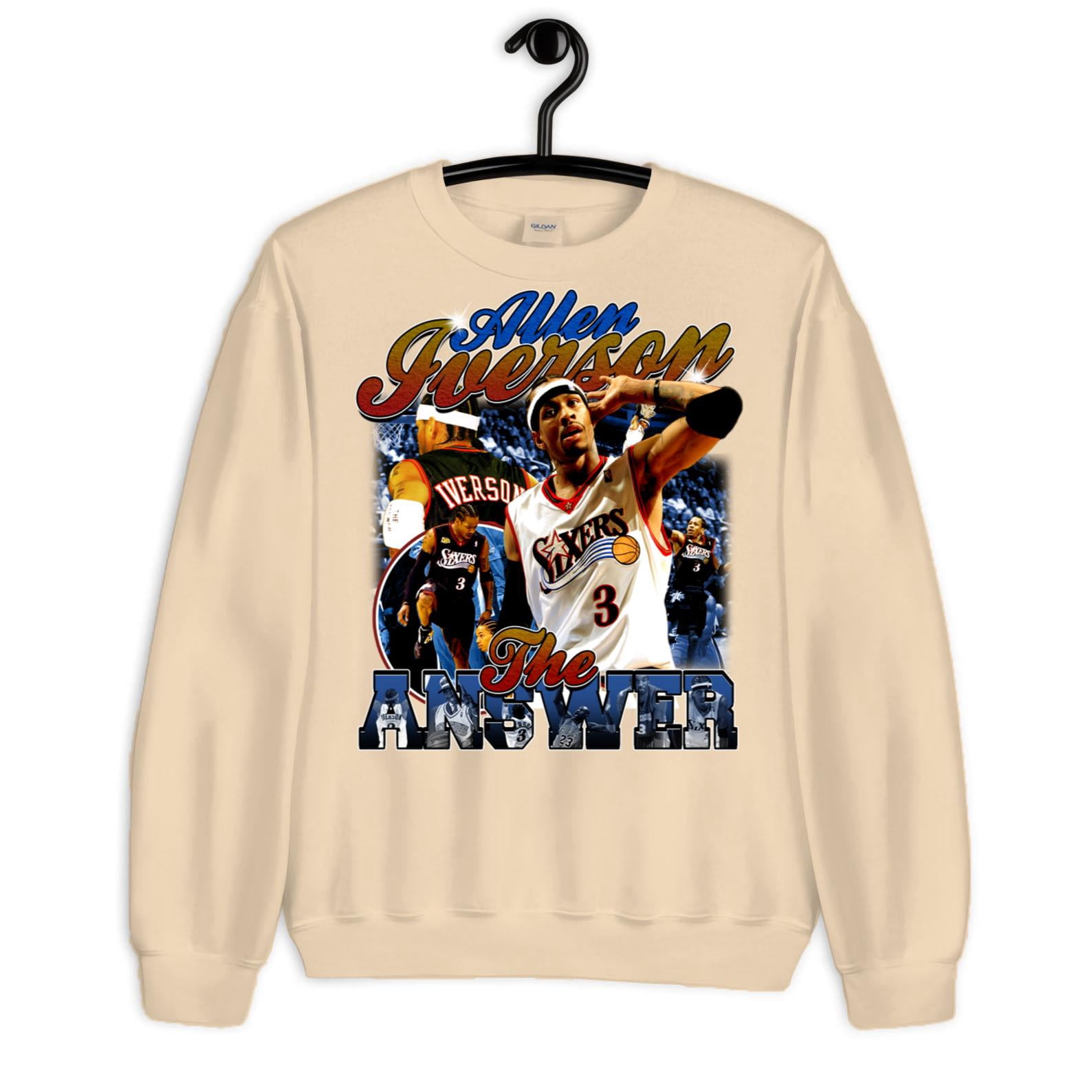Vintage Allen Iverson T-shirt , The Answer, sport tee, basketball ...