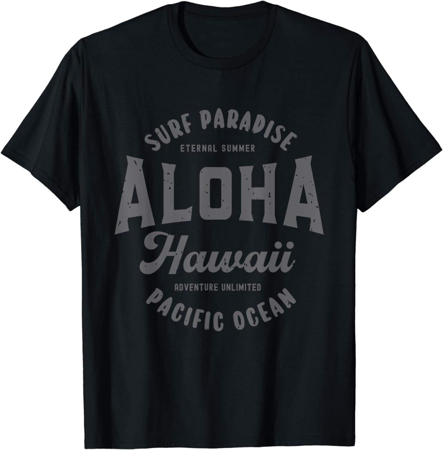 Vintage Aloha Hawaii Retro Preppy Throwback Mens Souvenir T-Shirt ...