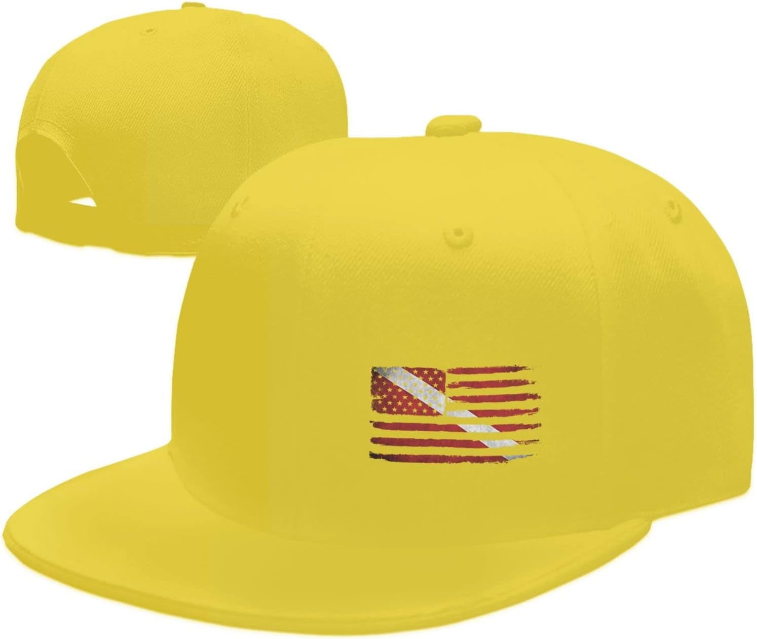 Vintage American Diver Down Flag USA Scuba Diving Dive Flag Flat Bill ...