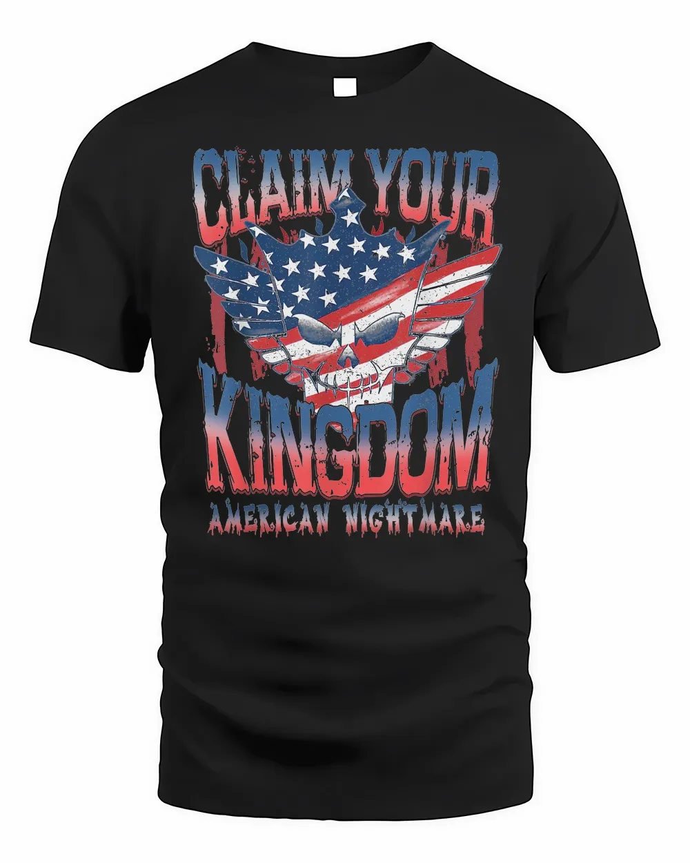 Vintage American Flag Dream Claim Your Kingdoms Nightmares Shirt ...