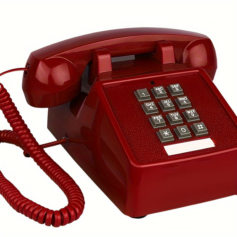 Vintage American-Style Antique Telephone with Mechanical Bell - Single ...