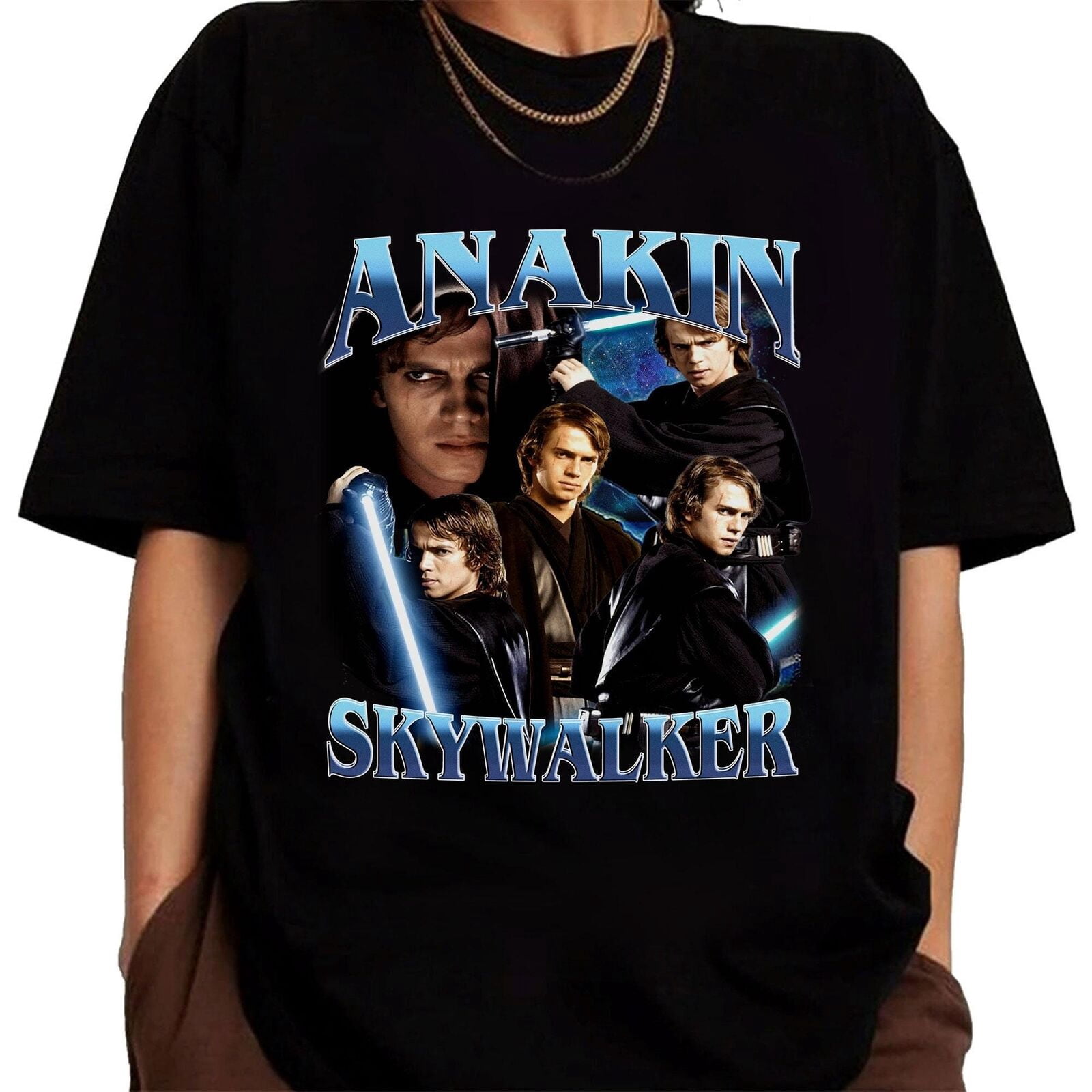 Vintage Anakin Skywalker 90s Classic Vintage Bootleg Unisex Shirt ...