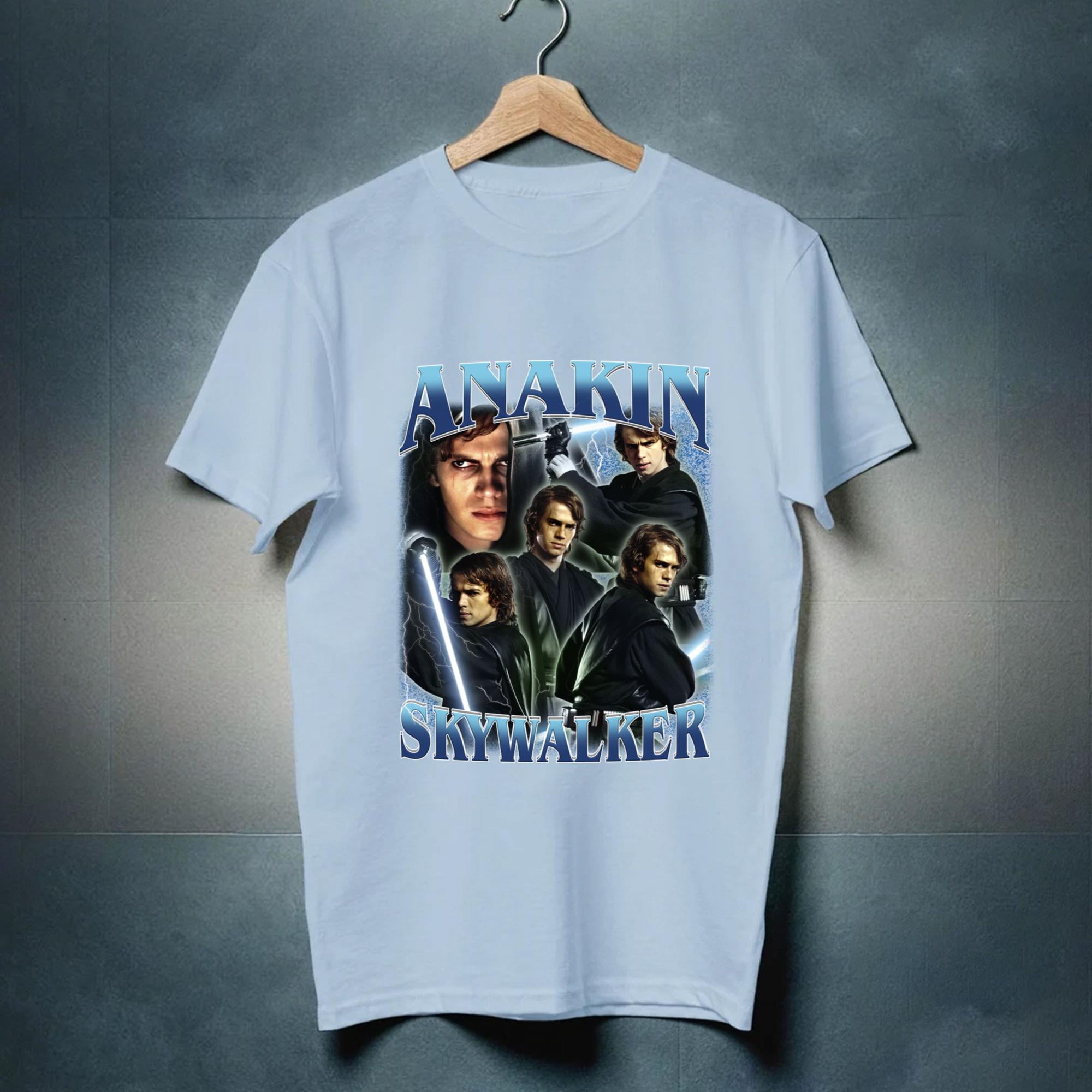 Vintage Anakin Skywalker 90s Classic Vintage Bootleg Unisex Shirt ...