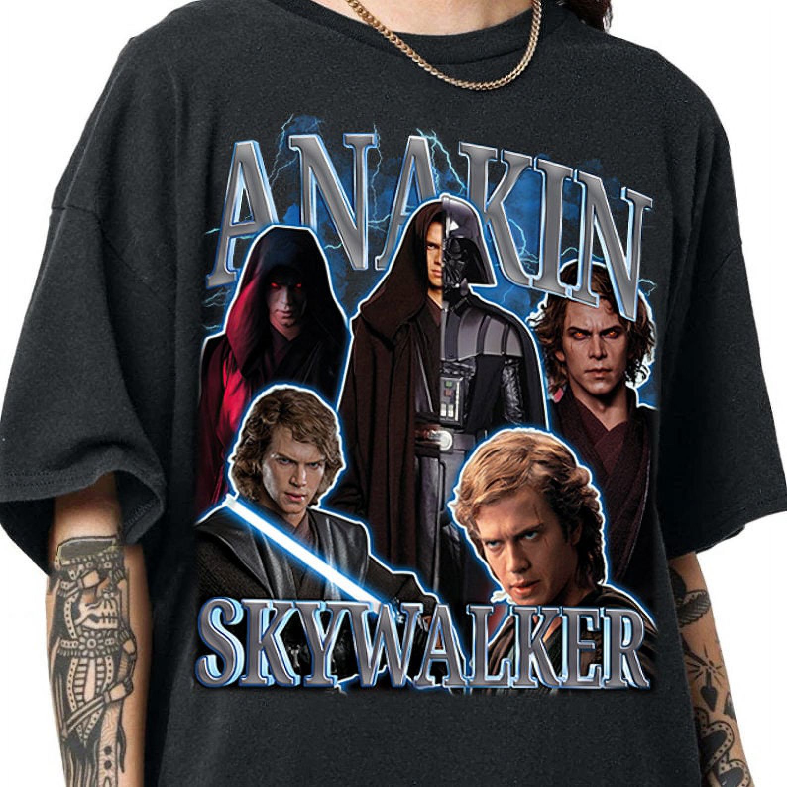 Vintage Anakin Skywalker Shirt, Anakin Skywalker Vintage 90' Shirt ...