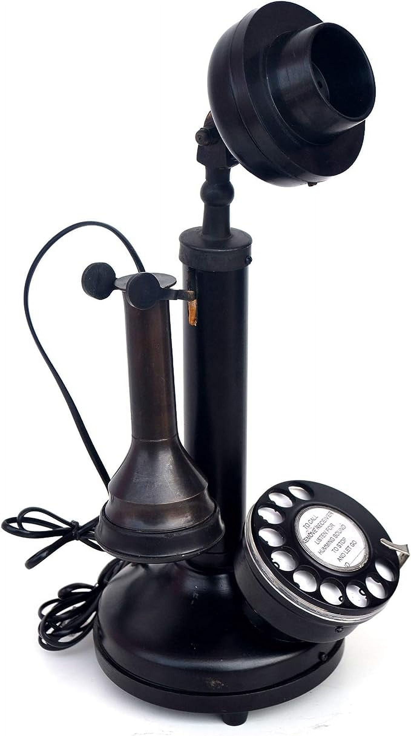 Vintage Antique Candlestick Rotary Dial Telephone/Antique Phone/Old ...