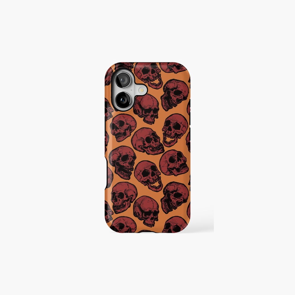 Vintage Apothecary Red Skulls Gothic Design Universal Phone Case for ...