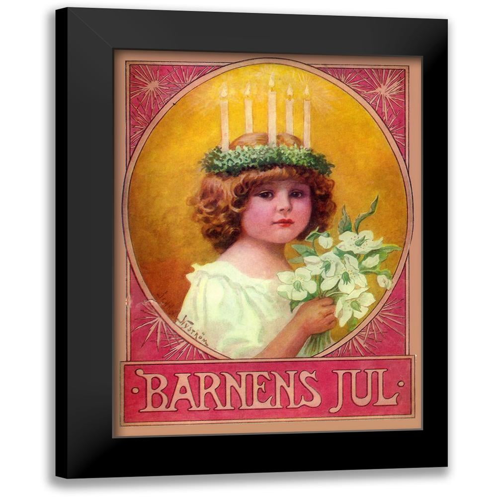 Vintage Apple Collection 11x14 Black Modern Framed Museum Art Print ...