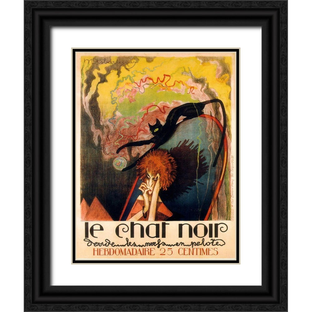 Vintage Apple Collection 12x14 Black Ornate Wood Framed with Double ...