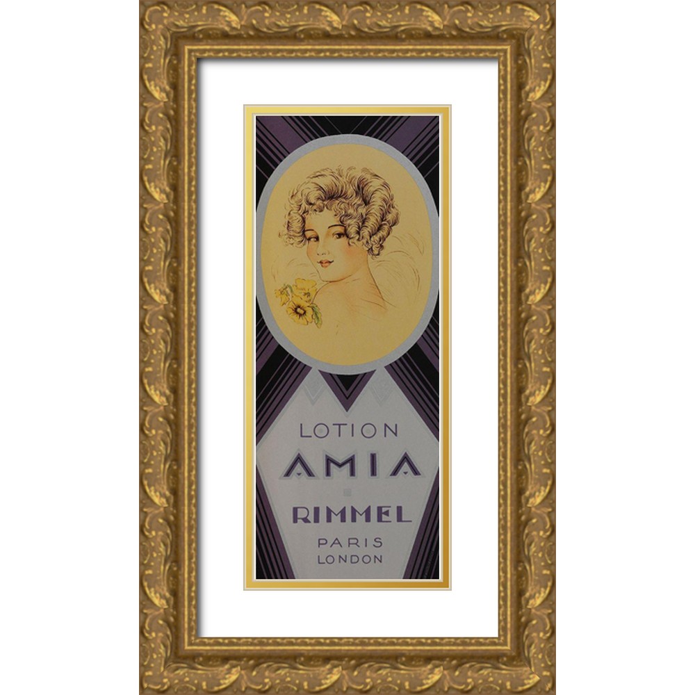 Vintage Apple Collection 12x24 Gold Ornate Wood Framed with Double ...