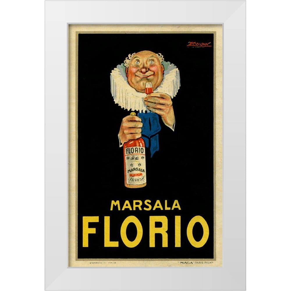 Vintage Apple Collection 17x24 White Modern Wood Framed Museum Art ...