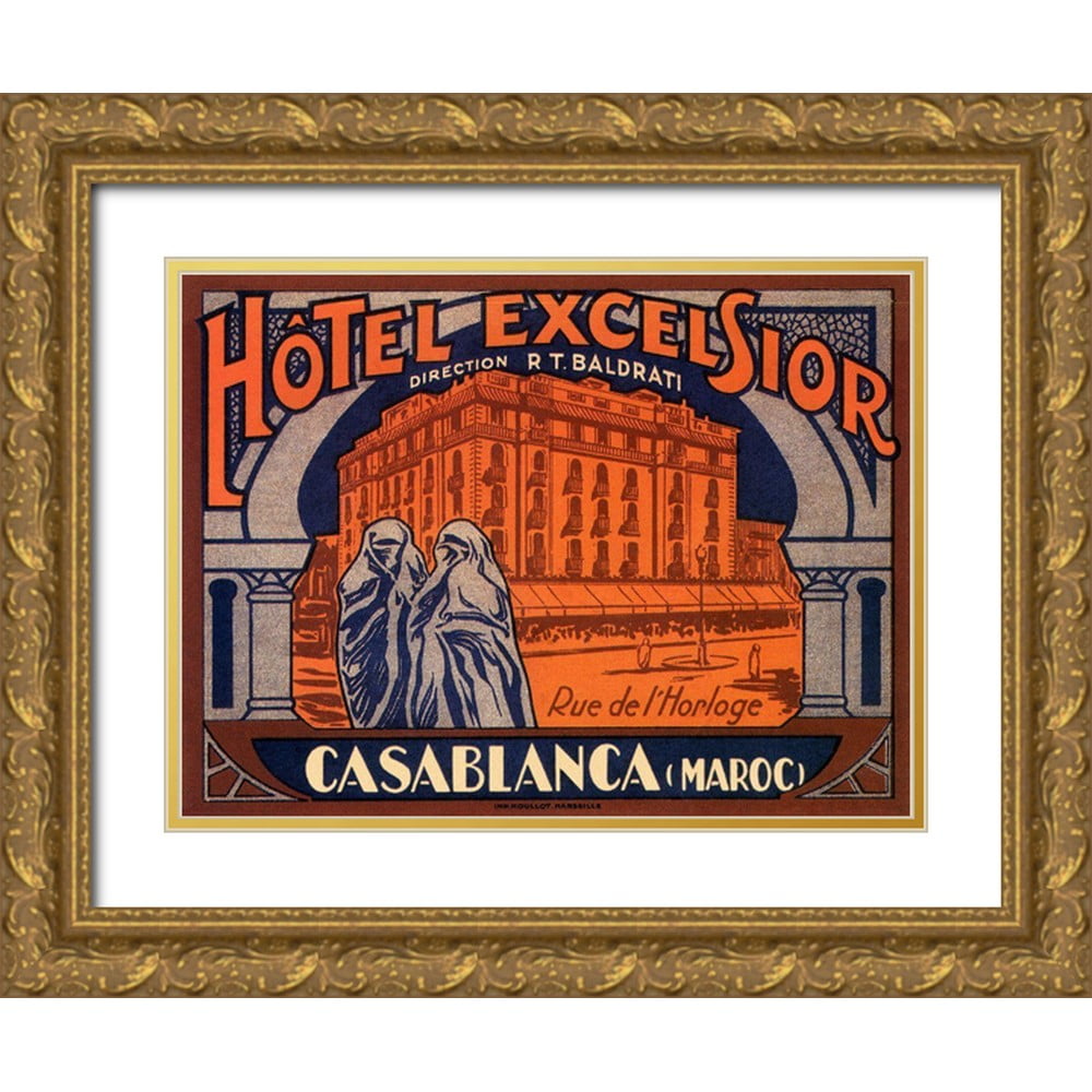 Vintage Apple Collection 18x14 Gold Ornate Wood Framed with Double ...