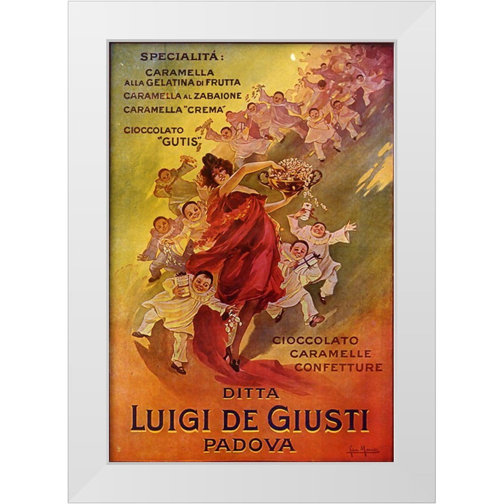 Vintage Apple Collection 23x32 White Modern Wood Framed Museum Art ...