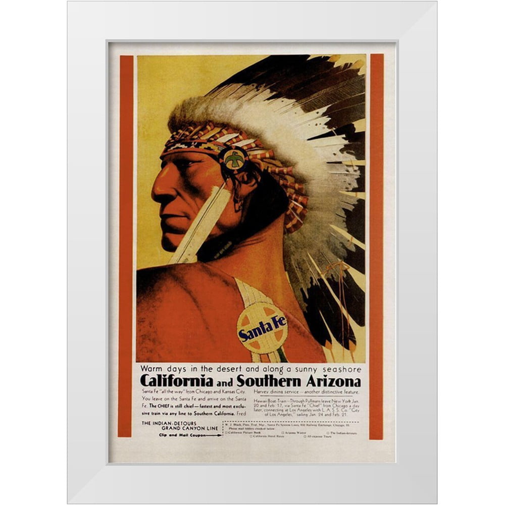 Vintage Apple Collection 23x32 White Modern Wood Framed Museum Art ...