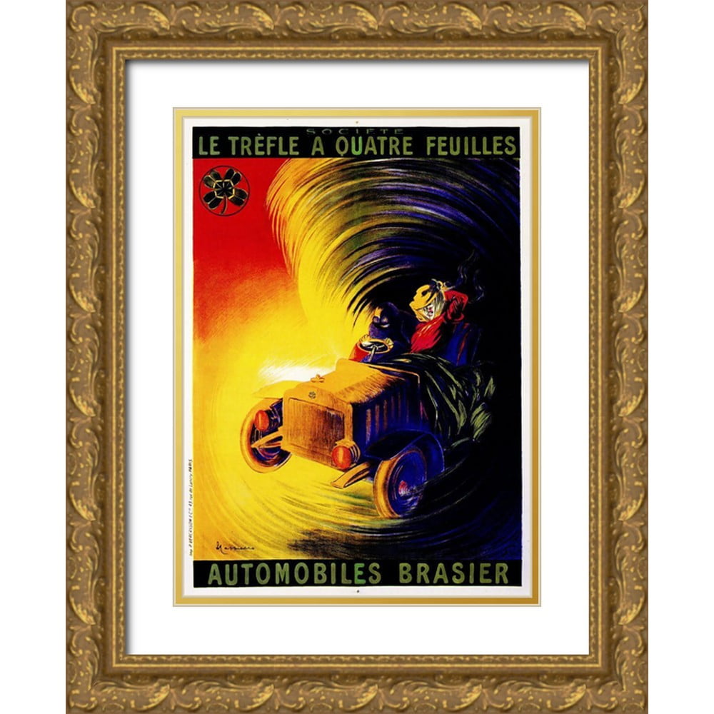 Vintage Apple Collection 24x32 Gold Ornate Wood Framed with Double ...