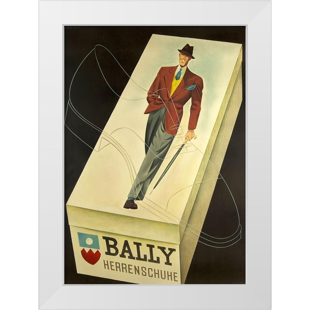 Vintage Apple Collection 24x32 White Modern Wood Framed Museum Art ...