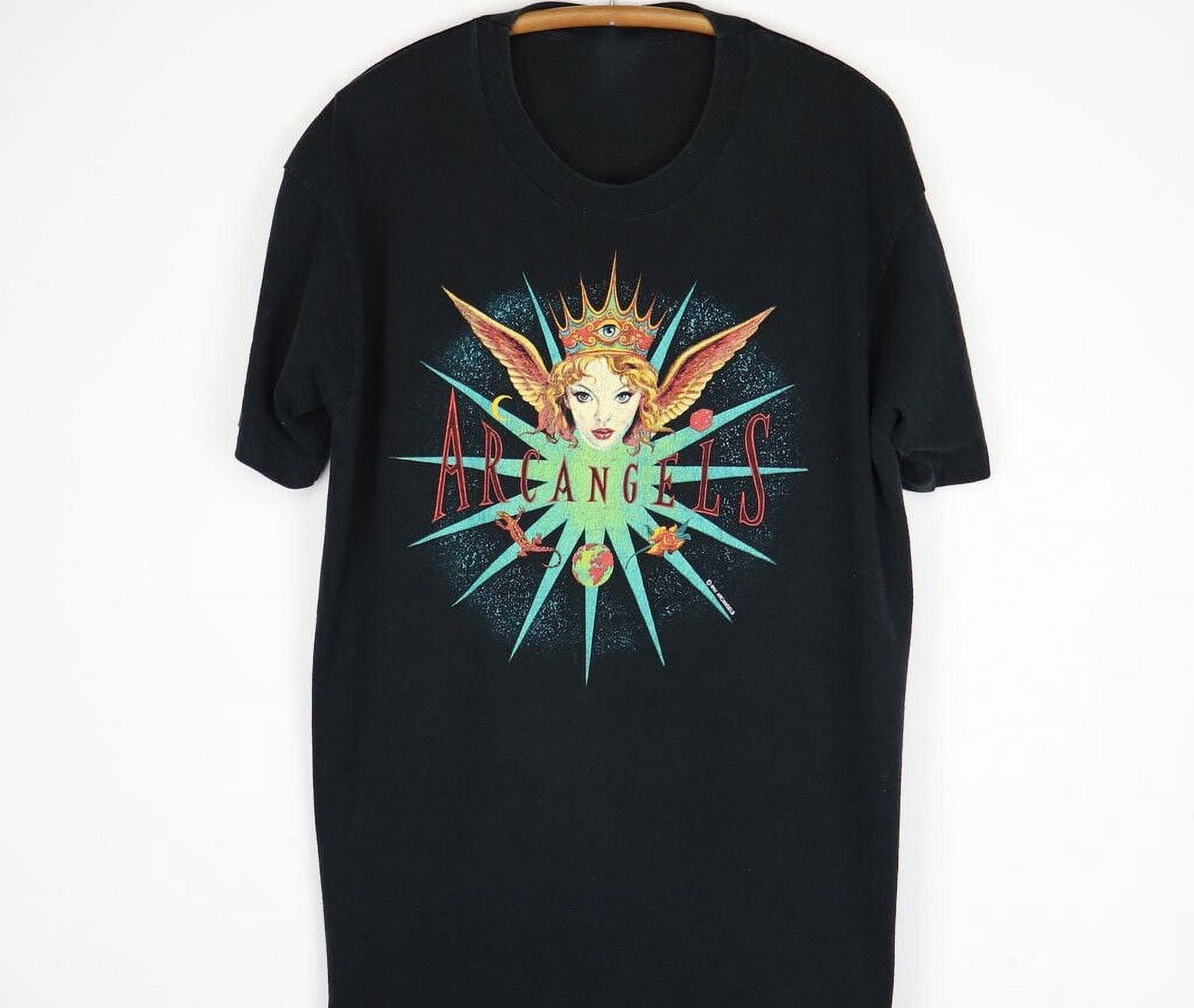 Vintage Arc Angels Band Shirt 1992 Short Sleeve Black All Size Unisex ...