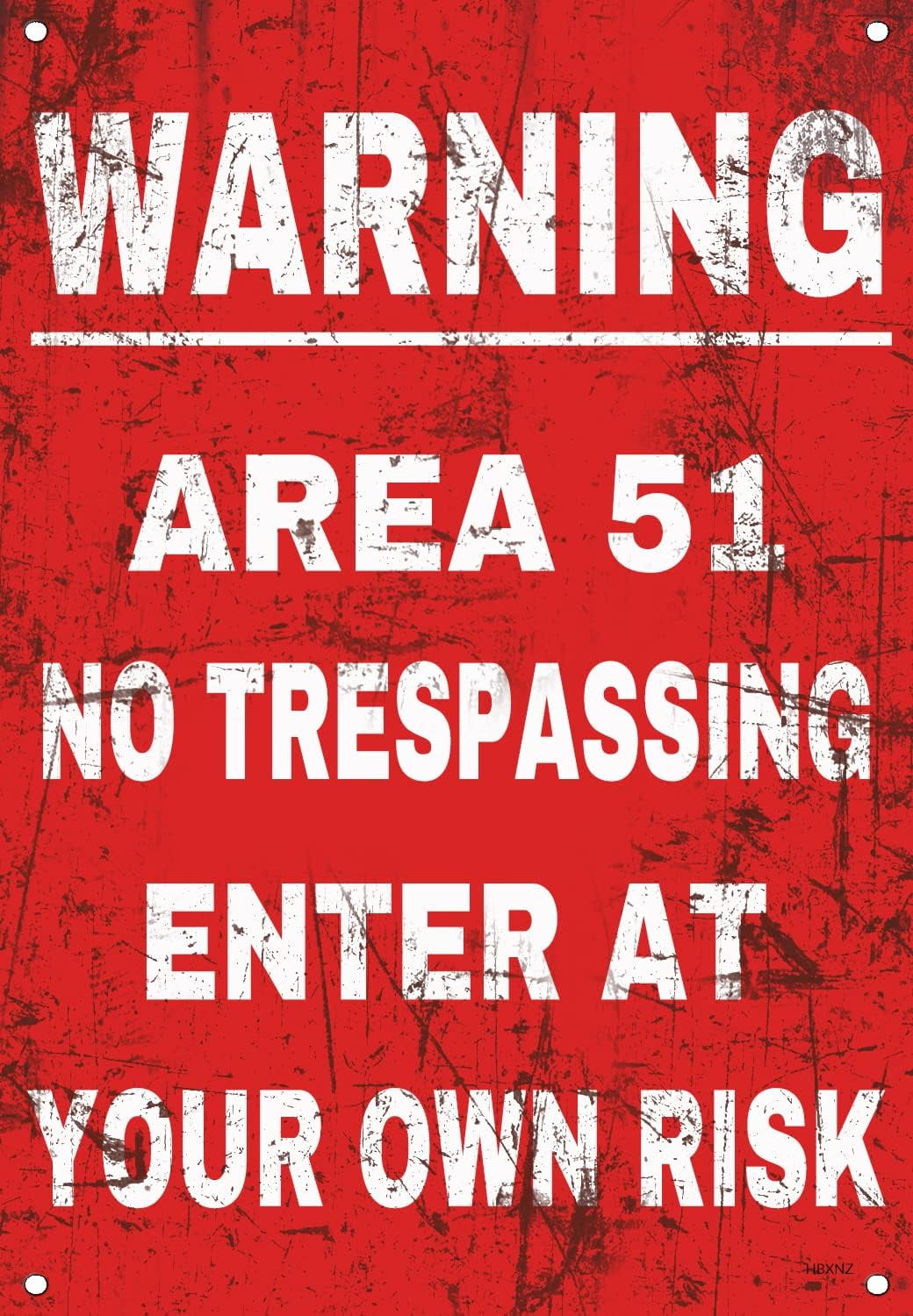 Vintage Area 51 Tin Sign Home Decor Metal Plate Wall Decor Metal Poster ...