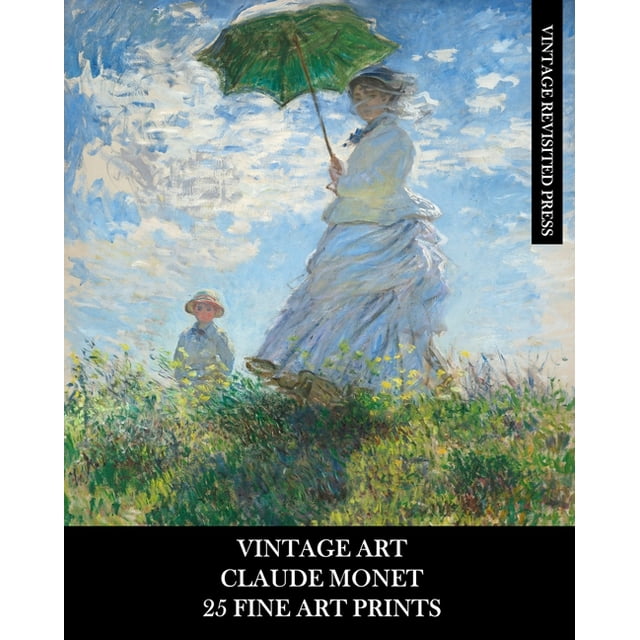 Vintage Art: Claude Monet: 25 Fine Art Prints: Impressionist Ephemera ...