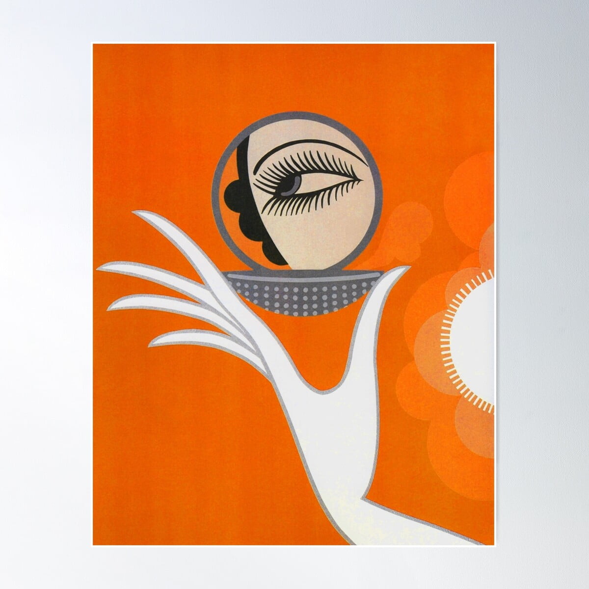 Vintage Art Deco Cute Makeup Fashion Art Poster Wall Art, Modern Wall ...