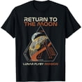 Vintage Artemis II Return To The Moon Mission Patch T-Shirt - Walmart.com