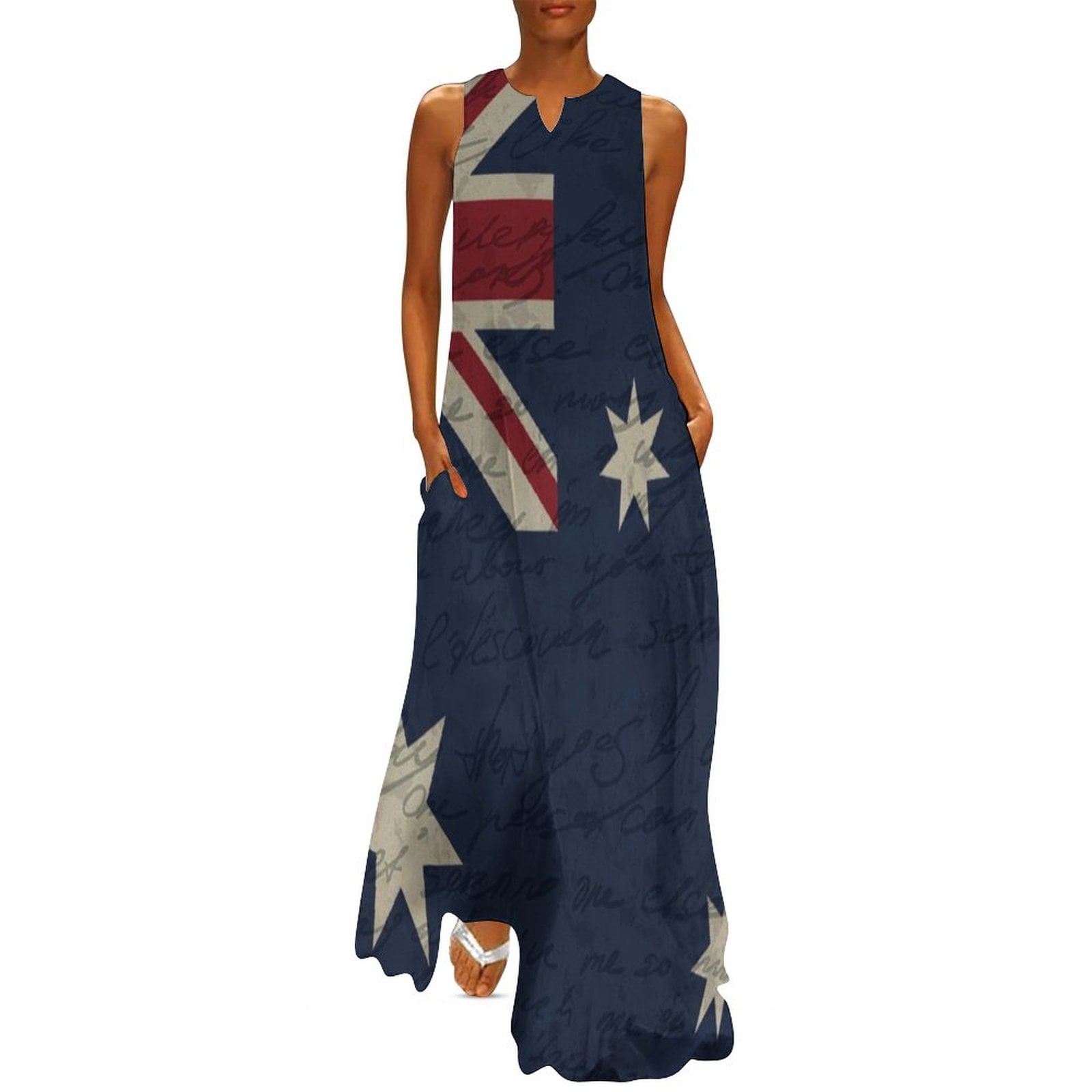 Vintage Australian flag Long Dress dresses summer elegant and pretty ...