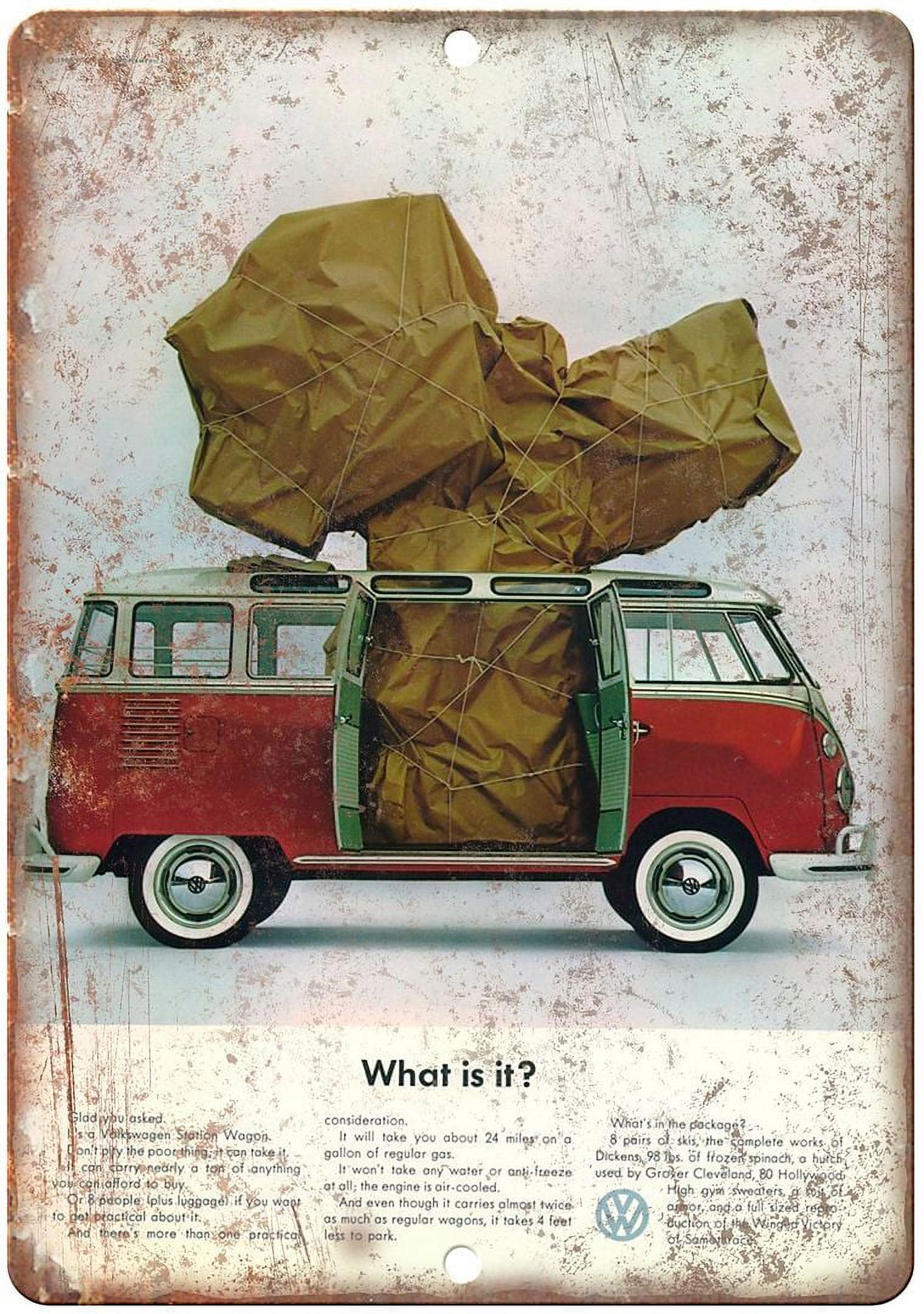 Vintage Automoble Advertisement - Retro Look Metal Sign - Jumbo 10" x ...