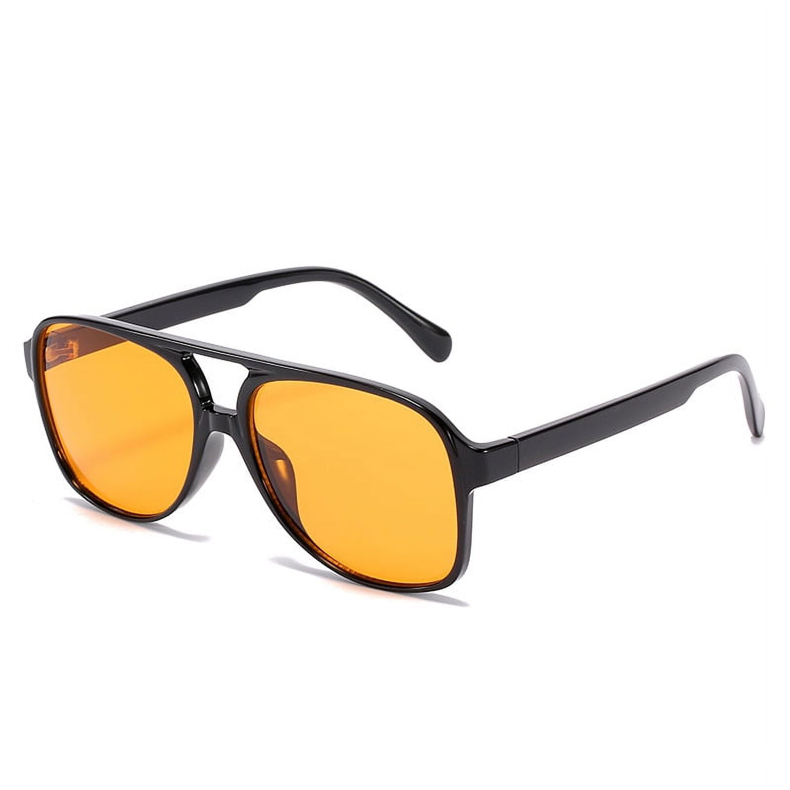 Vintage Aviator Sunglasses for Women Men 70s Glasses Retro Oversized ...