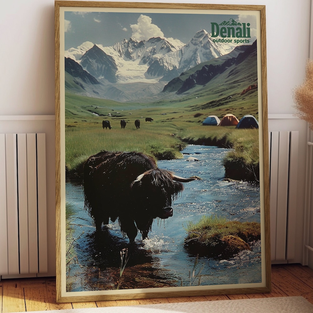 Vintage Backpacking Catalogue Poster, Catalogue Retro Hiking Magazine ...