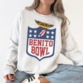 Vintage Bad Bunny 2026 Graphic Sweatshirt | Retro Benito Bowl Fan ...