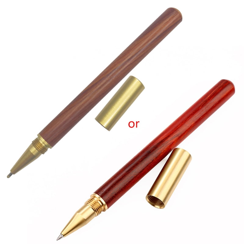 Vintage Ballpoint Pen 0.5mm Point Wood Body for Writing Journaling ...