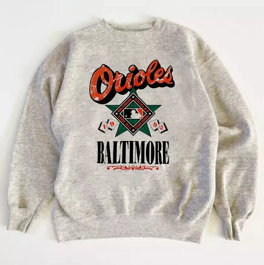 Vintage Baltimore Orioles MLB Baseball Graphic Sweatshirt AN37369 - Walmart.com