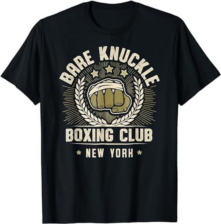 Vintage Bare Knuckle Boxing Club Est 1950 Boxing Hand T-Shirt - Walmart.com