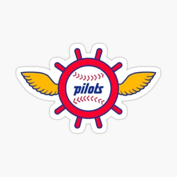 Vintage Baseball - Seattle Pilots Sticker Baseball Sticker, Football ...