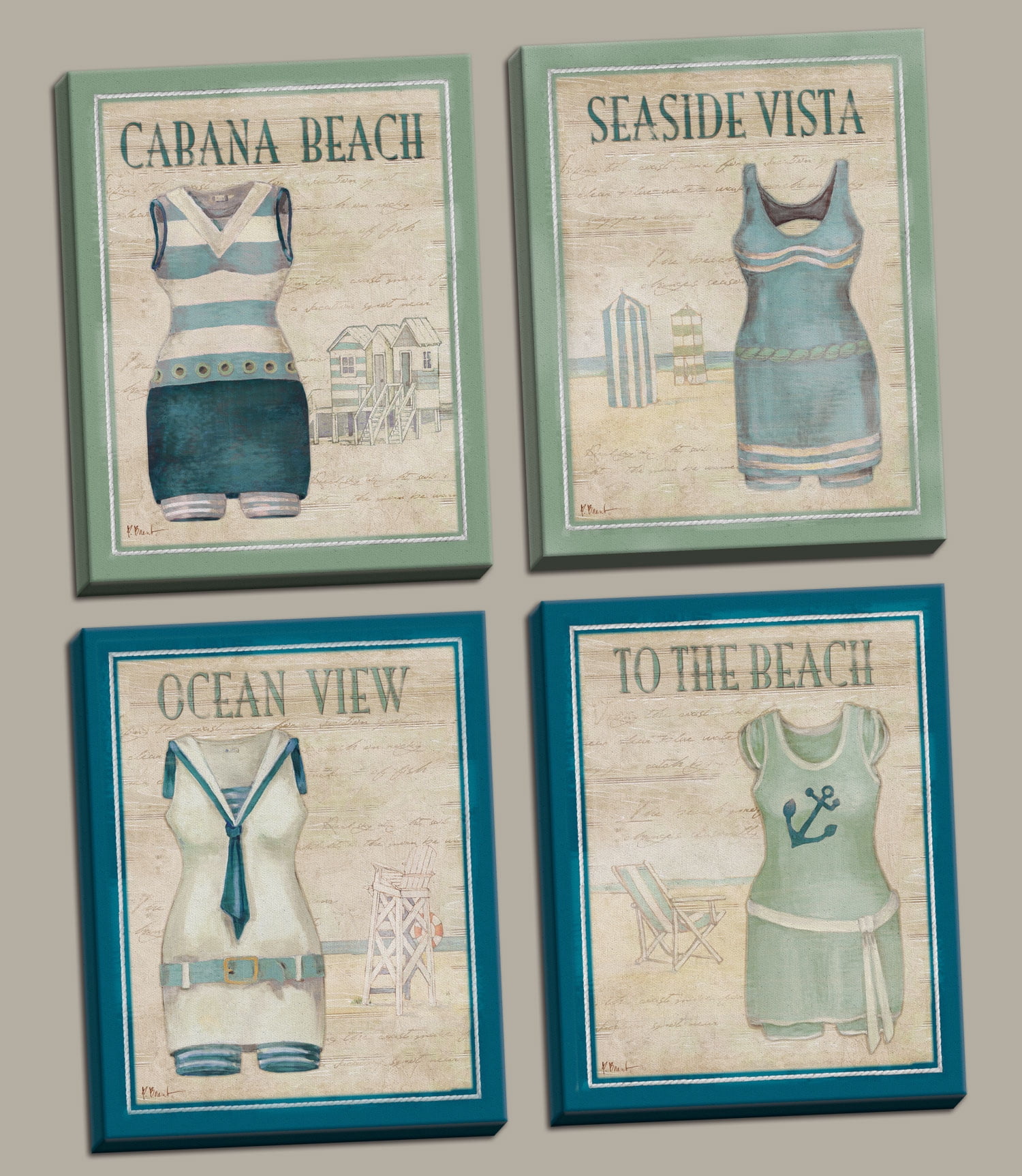 Vintage Bathing Suits: Cabana Beach, Seaside Vista, Ocean View, to the ...